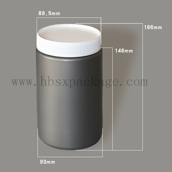 new 900ml PET /PE Full Stock Fashional Plastic Medical Powder Bottles